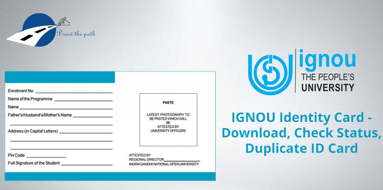 IGNOU Identity Card 2020 - Download, Check Status, Duplicate ID Card